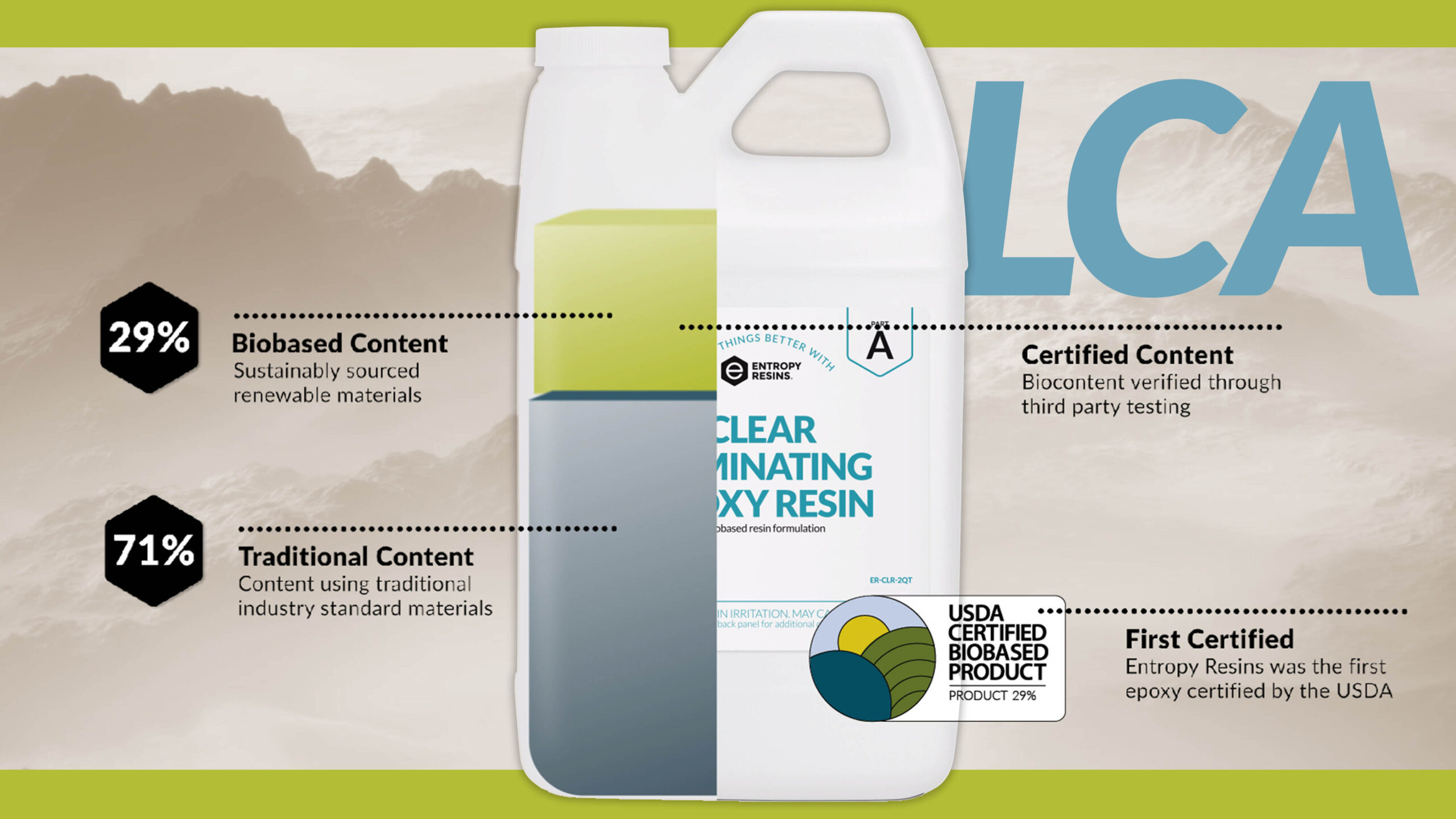 USDA BioPreferred Biobased Epoxy Formulations | Entropy Resins